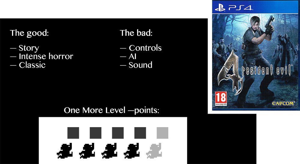 Resident Evil 4 (PS4 Pro) review – One More Level