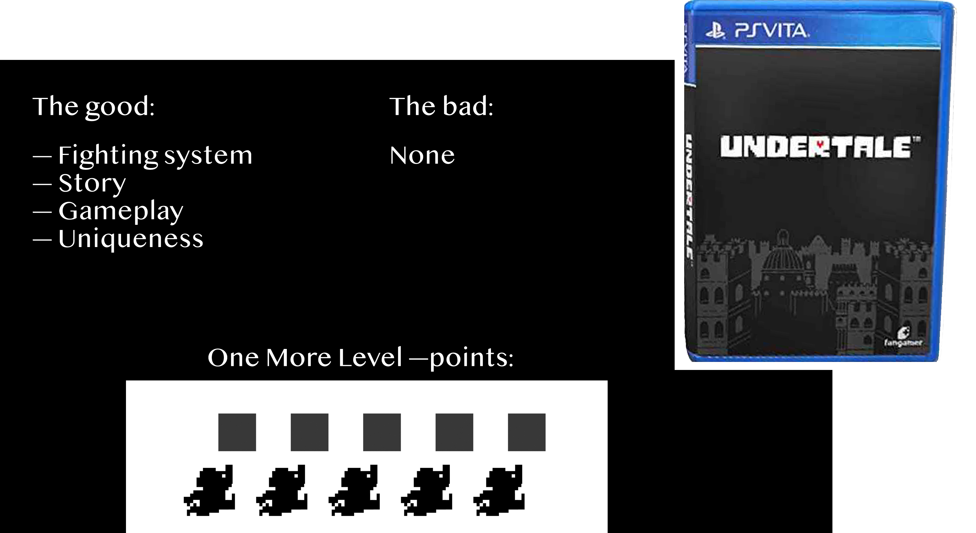 Undertale (PS Vita) review – One More Level